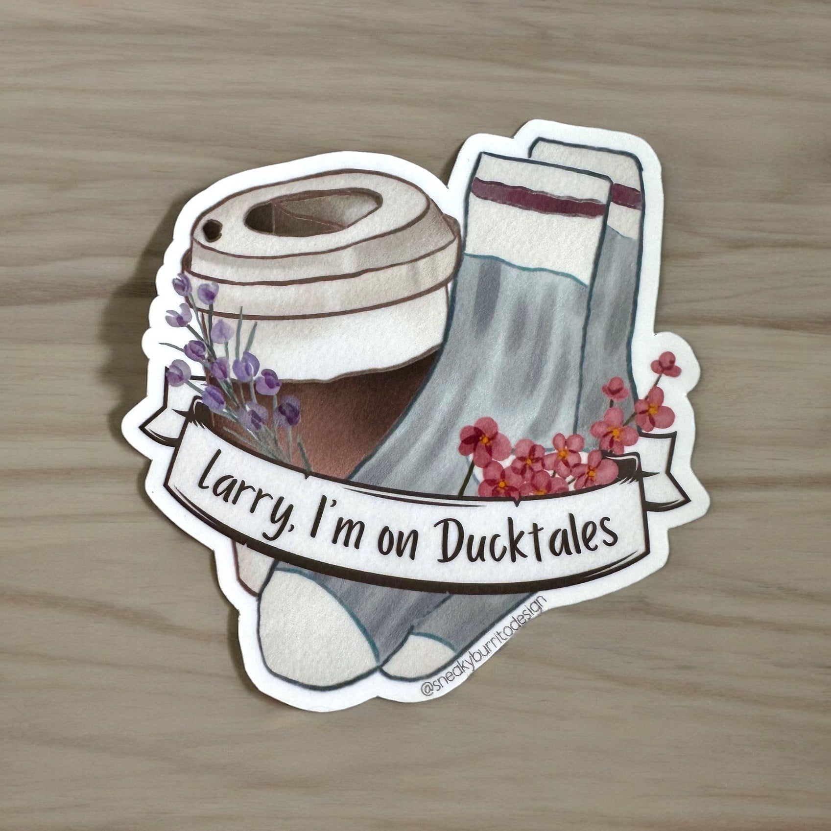 Larry, I’m on Ducktales | Sneaky Burrito
