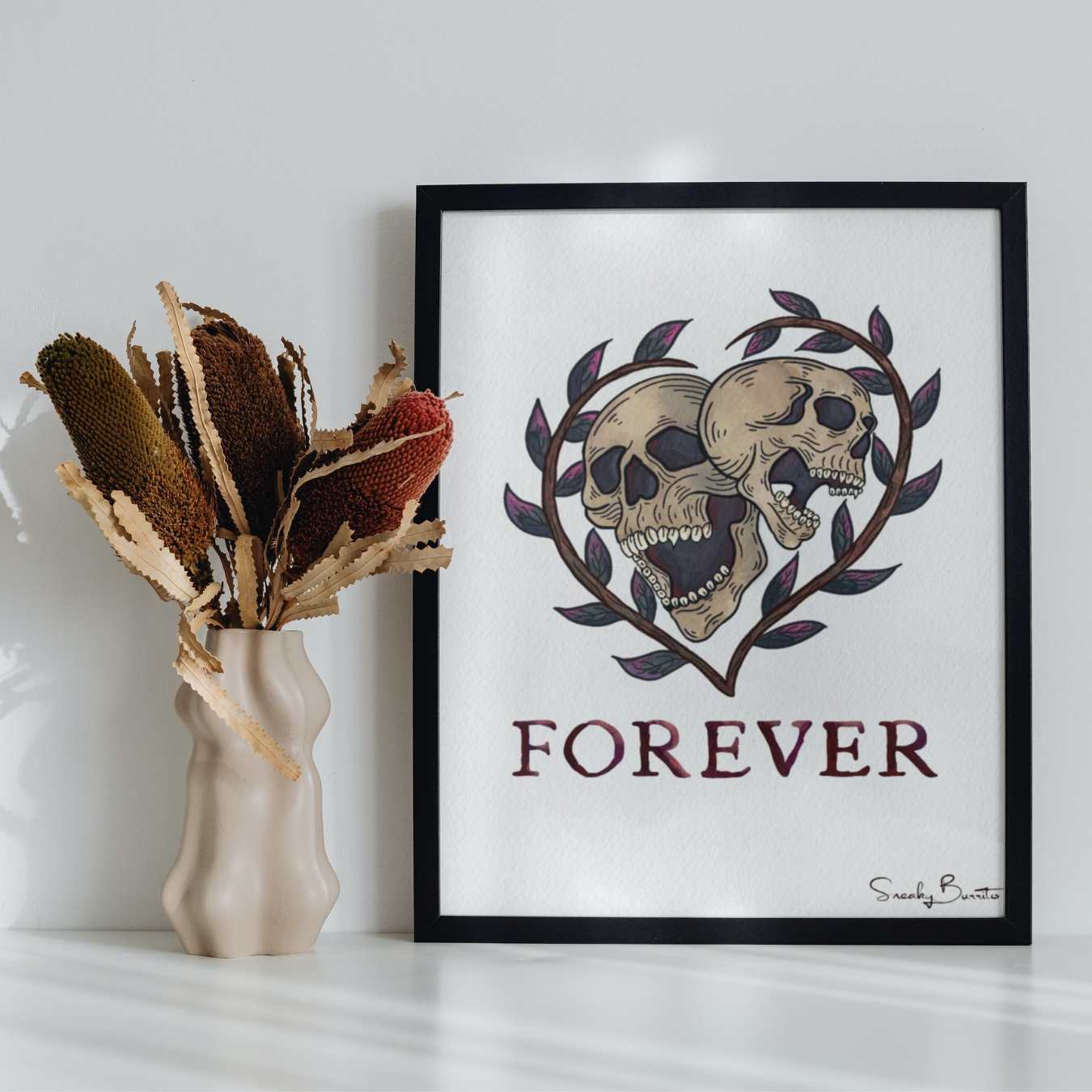 Forever print | Sneaky Burrito